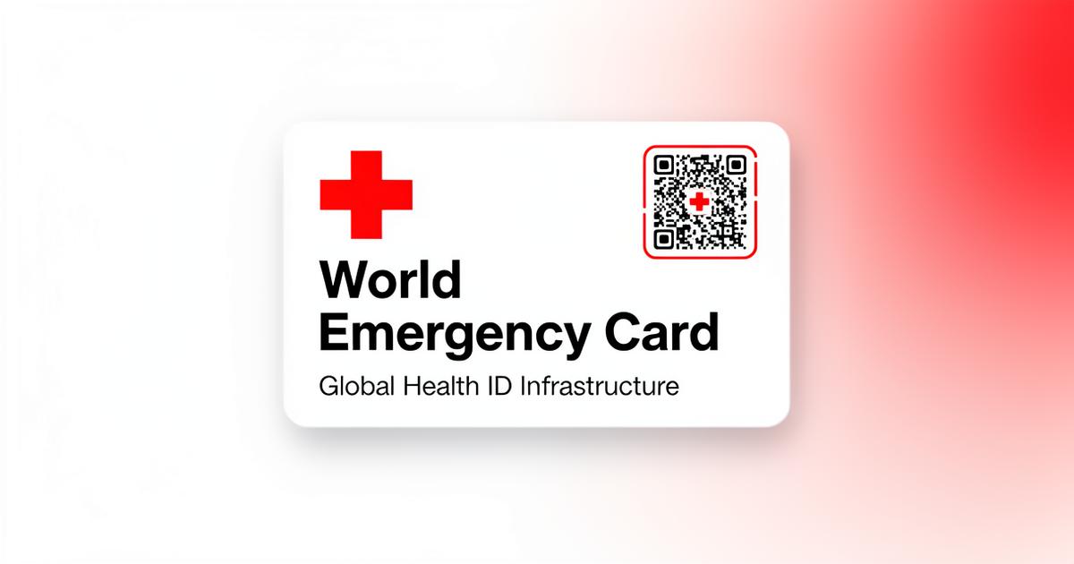 World Emergency Card — Global Health ID Infrastructure